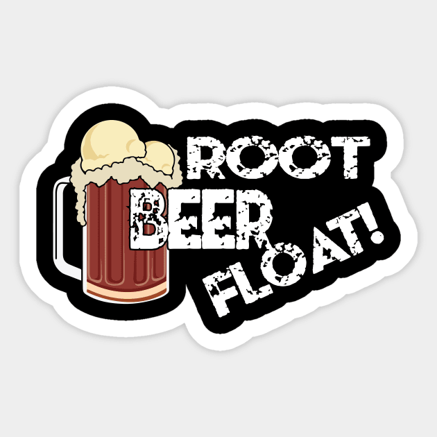 Kids cute root beer float - Kids Cute Root Beer Float - Sticker | TeePublic